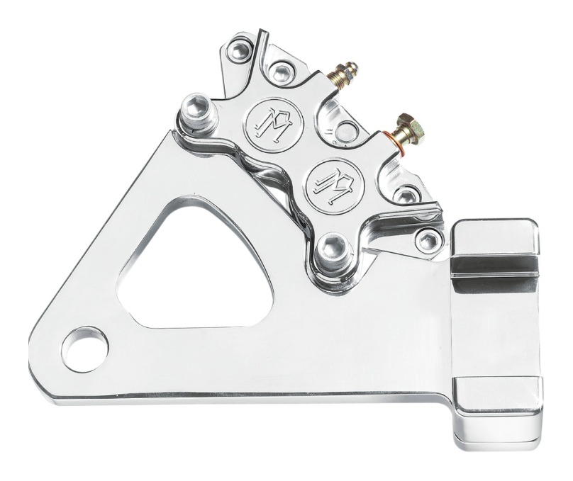 Performance Machine 4-Piston Rear Brake Caliper For Rigid Kit Custom ...