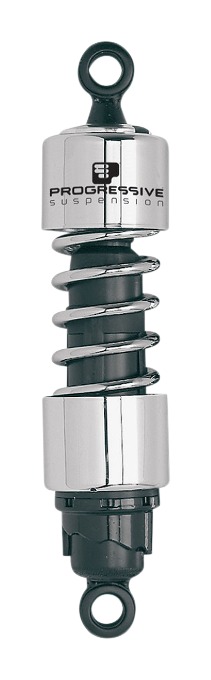 Progressive Suspension 412 Cruiser Shocks 11.5" Honda / Kawasaki ...