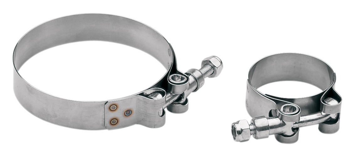 Cobra Stainless Steel Universal T-Bolt Exhaust Clamp | JPCycles.com