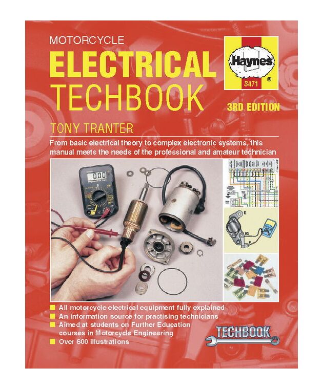 Haynes Motorcycle Electrical Manual | JPCycles.com