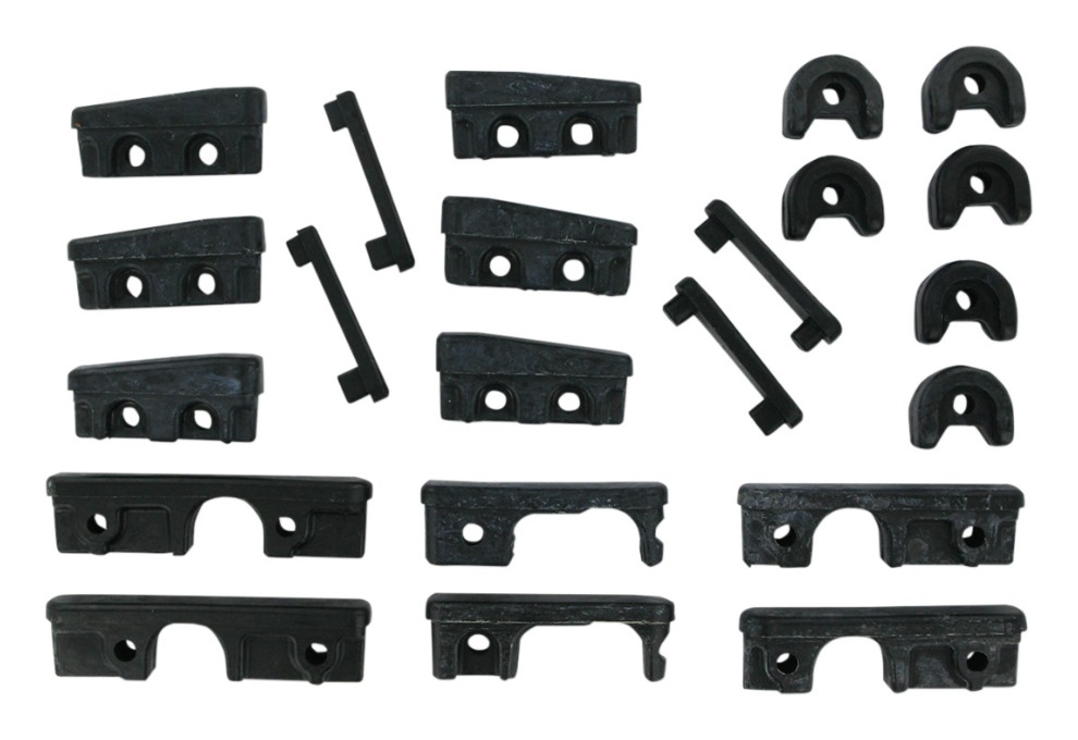 Kuryakyn Replacement Rubber Pads For Transformer Floor Board | JPCycles.com