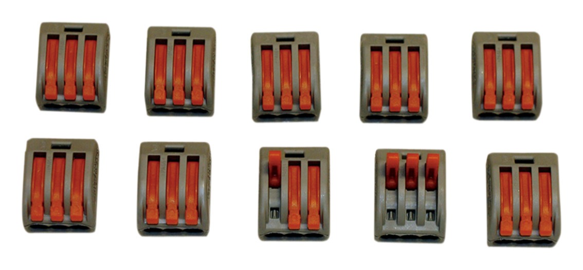 Custom Dynamics Wiring Cage Clamps | JPCycles.com