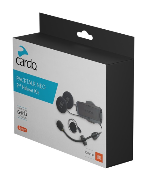Cardo PackTalk NEO 2nd Helmet Kit | JPCycles.com