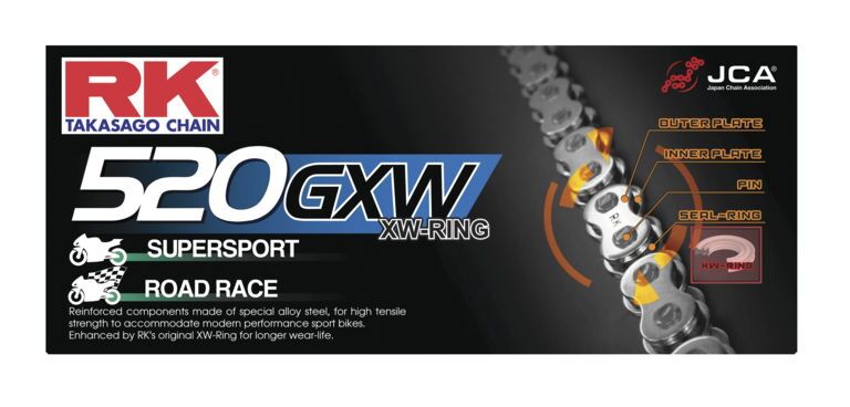 RK Chains 520 Chain GXW | JPCycles.com