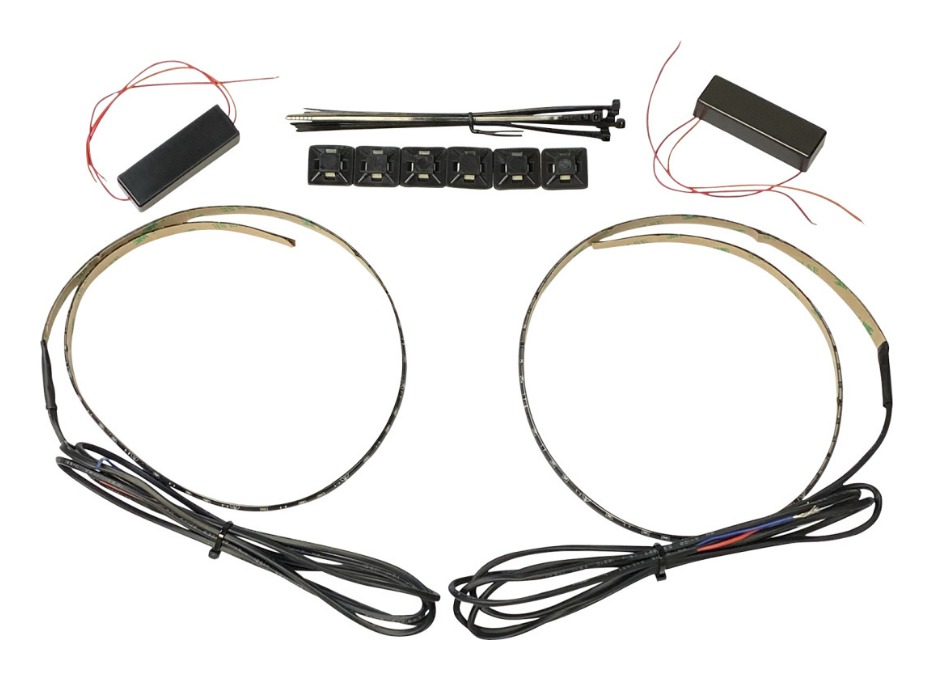 Custom Dynamics Dual Intensity Side Firing LED Strips | JPCycles.com