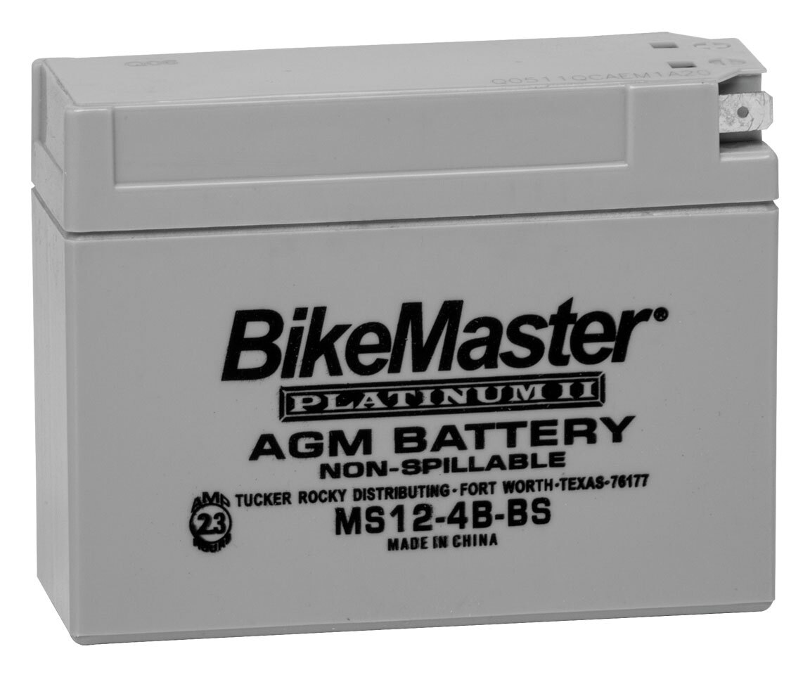 BikeMaster MS12-4B-BS AGM Platinum II Battery | JPCycles.com