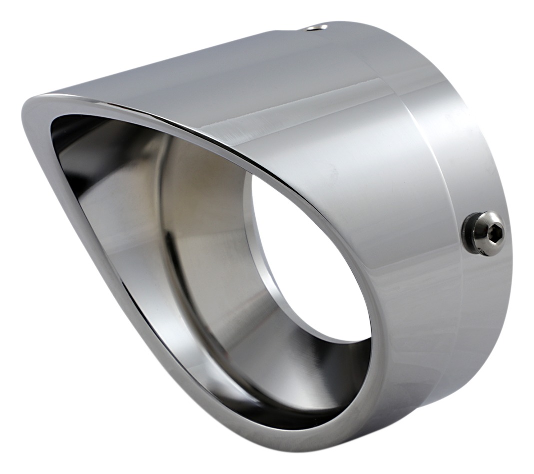 Cobra 4" Scalloped Billet Exhaust Tip | JPCycles.com