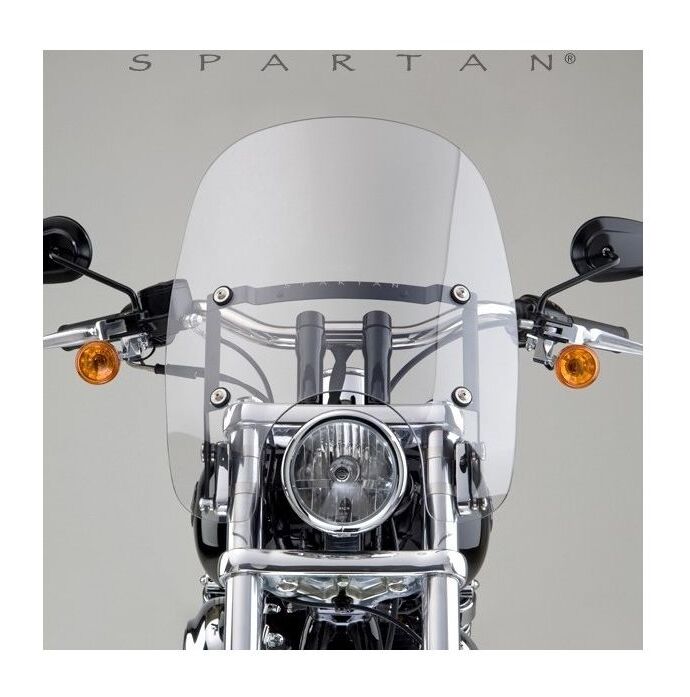 National Cycle Spartan Windshield For Harley Softail / Dyna 1980-2017 ...