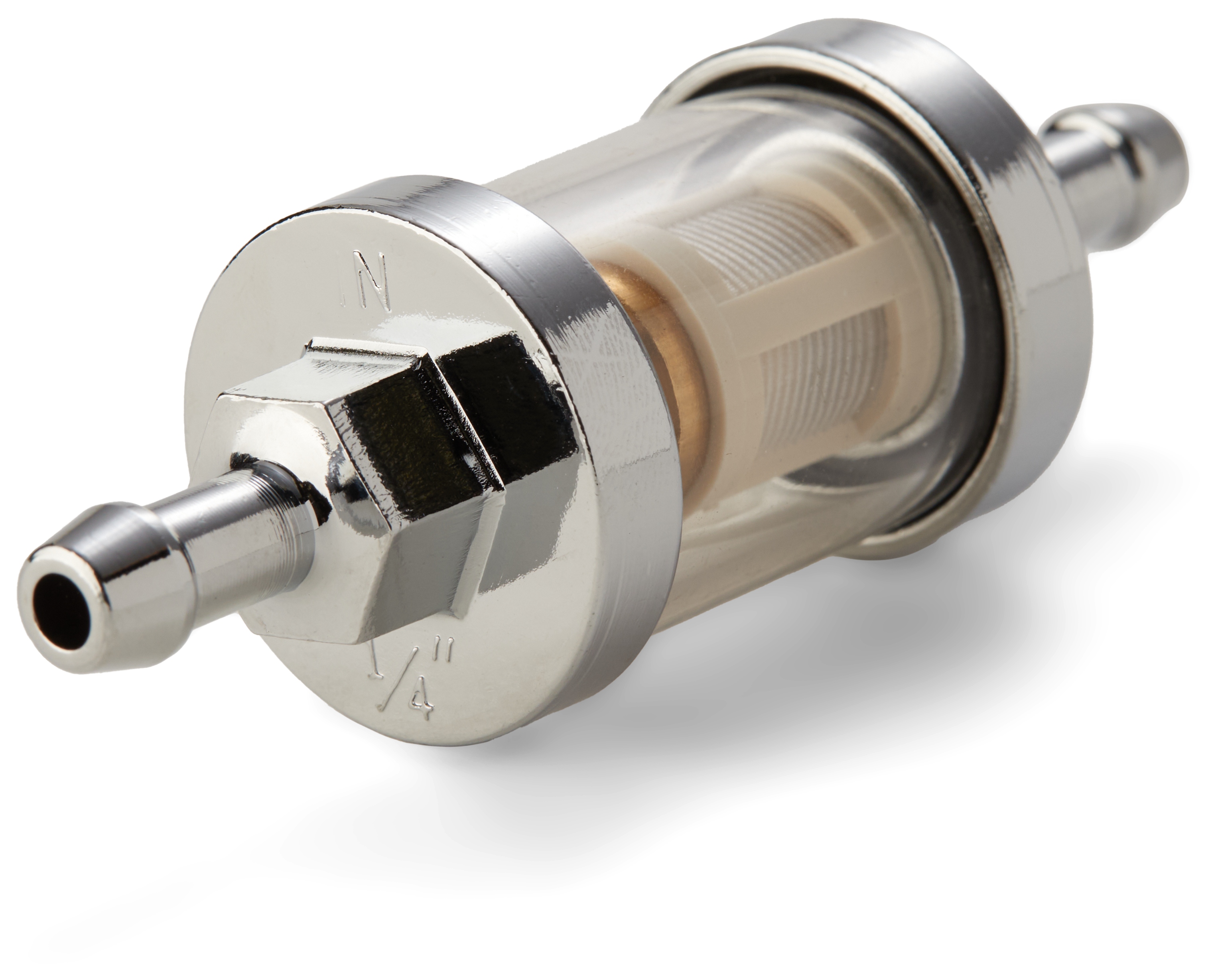 Milwaukee Twins Clear Mini In-Line Fuel Filter | JPCycles.com