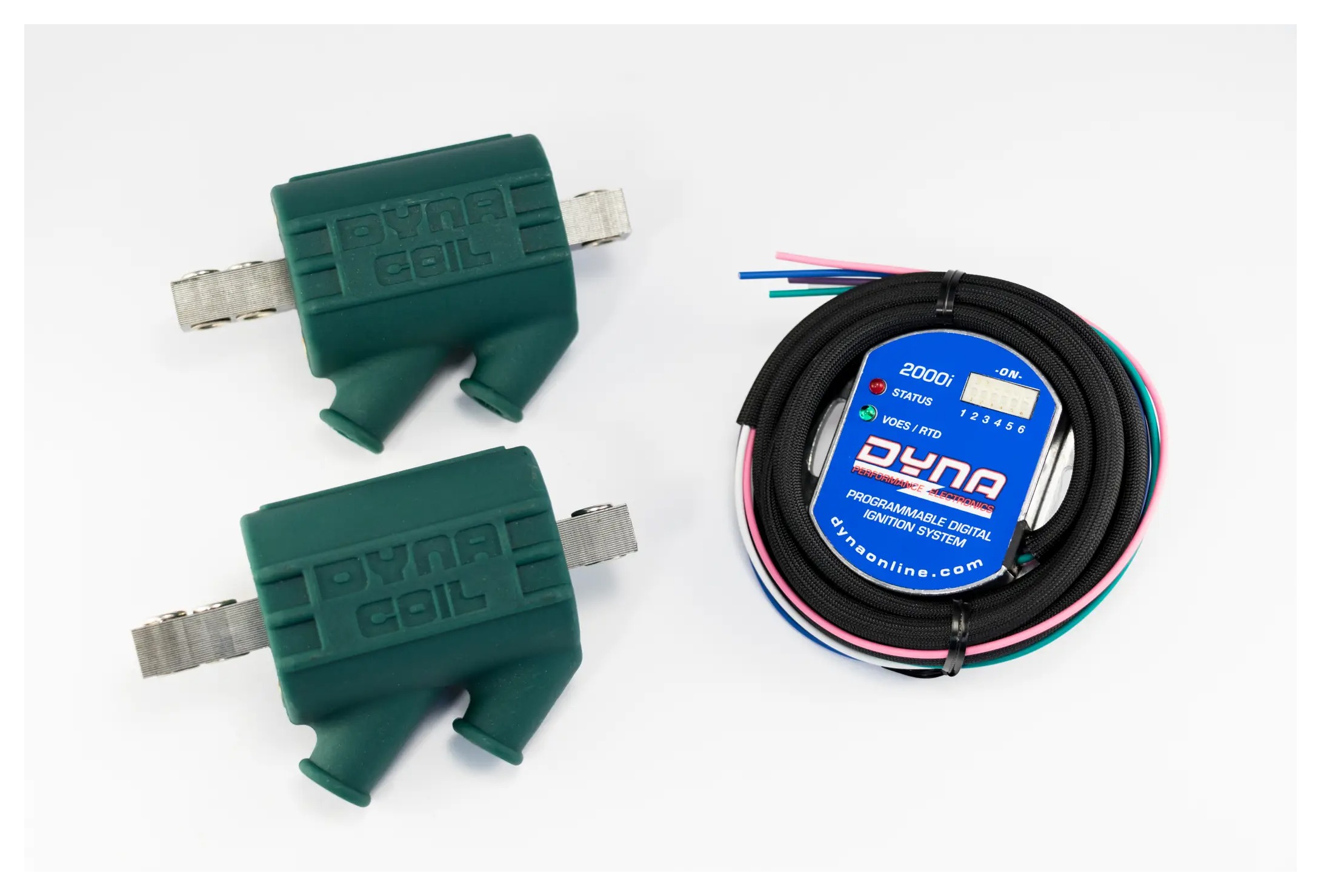 Dynatek 2000i PC Programmable Electronic Ignition Kit For Harley 1970 ...