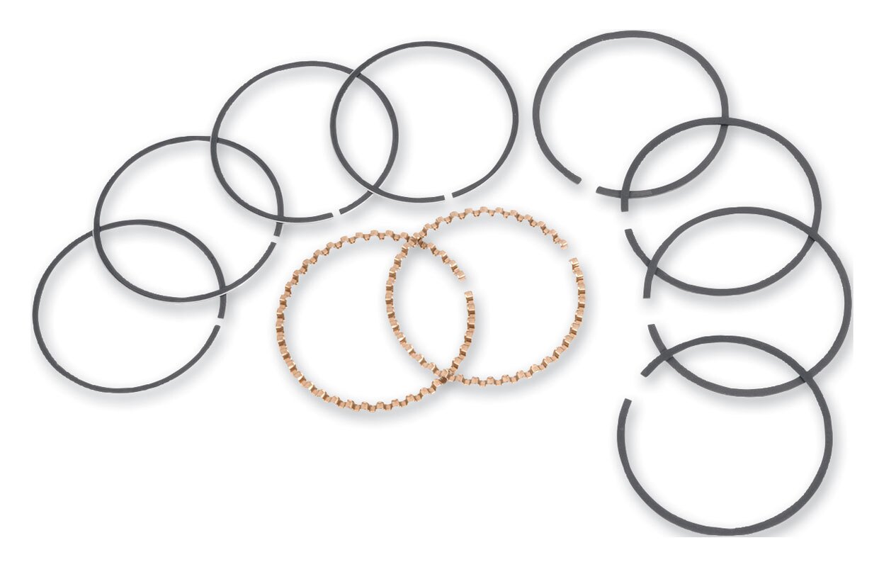 S&S Cycle Moly Faced 3.5" Piston Ring Set For S&S Pistons | JPCycles.com