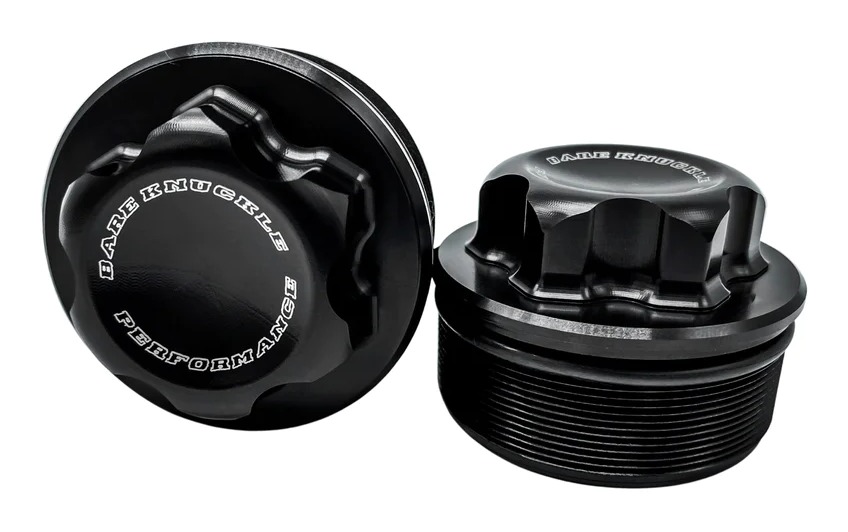 Bare Knuckle Performance 49mm Fork Tube Caps For Harley 2006-2017 ...
