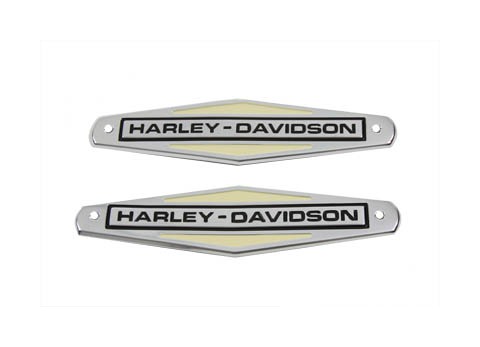 V-Twin Mfg. Gas Tank Emblems For Harley FL 1966-1971 | JPCycles.com
