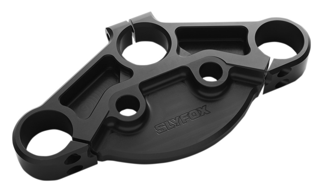 SlyFox Performance 49mm Upper Triple Clamp For Harley Touring ...
