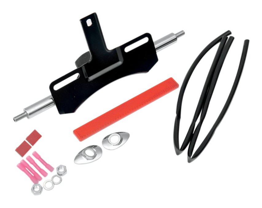 Drag Specialties Rear Turn Signal Relocation Kit For Harley | JPCycles.com