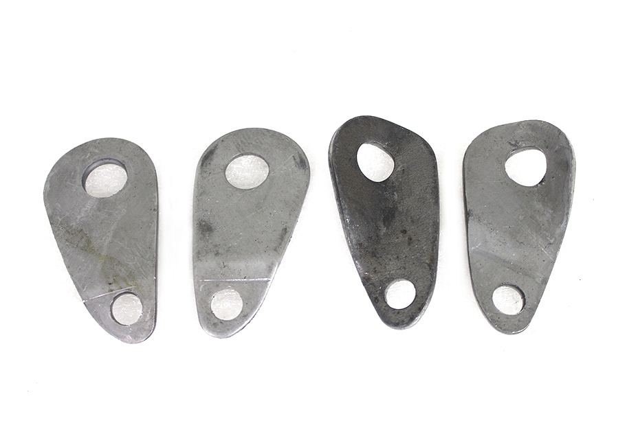 V-Twin Mfg. Gas Tank Tab Set For Harley FL / FXS 1941-1982 | JPCycles.com