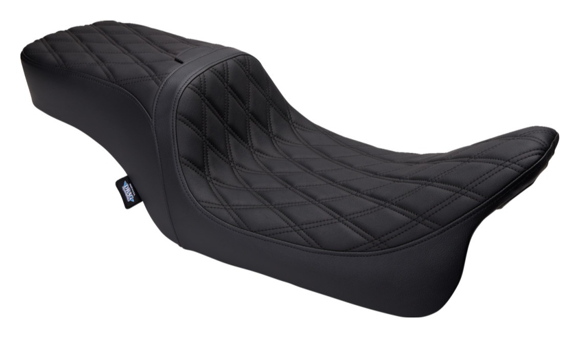 Drag Specialties Performance Predator 2-Up Seat For Harley Touring 2008-2025 | JPCycles.com