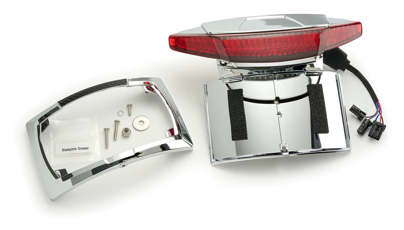 Ciro Latitude Tail Light With LightStrike For Harley Ultra 2014-2024 ...