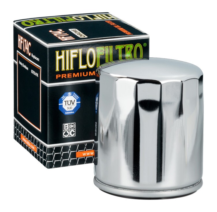 HiFloFiltro Premium Oil Filter HF174 | JPCycles.com
