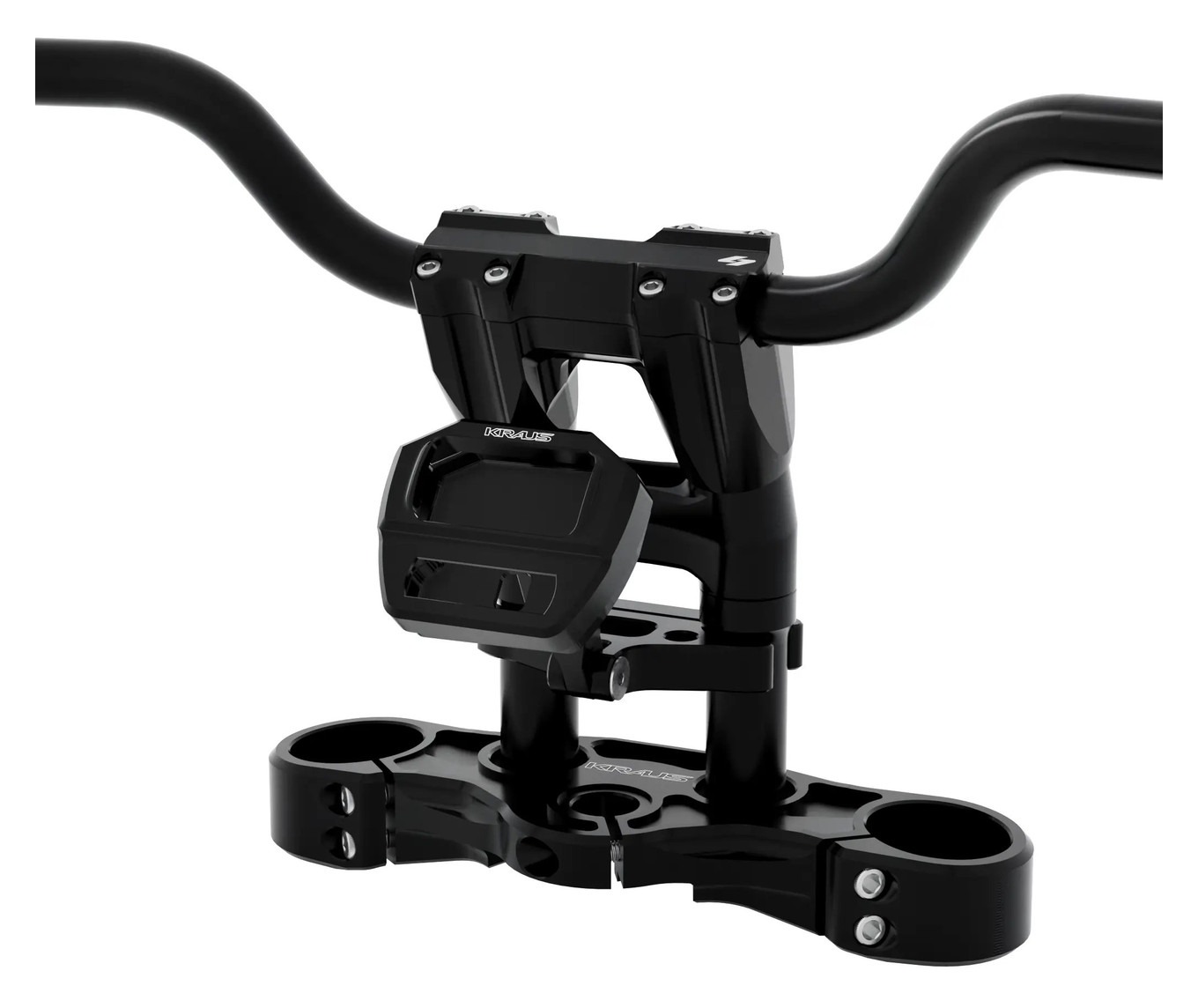 Kraus Bully ST Pro Handlebar Kit With Billet Top Tree For Harley Low ...