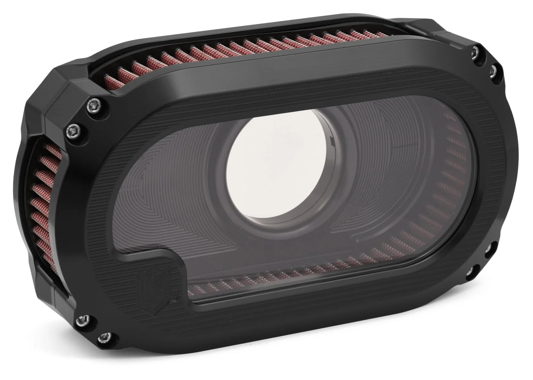 Ken's Factory Next Level Glass Cover Air Cleaner Kit For Harley ...