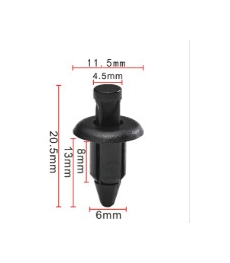 Motolis Nylon Push Rivets | JPCycles.com