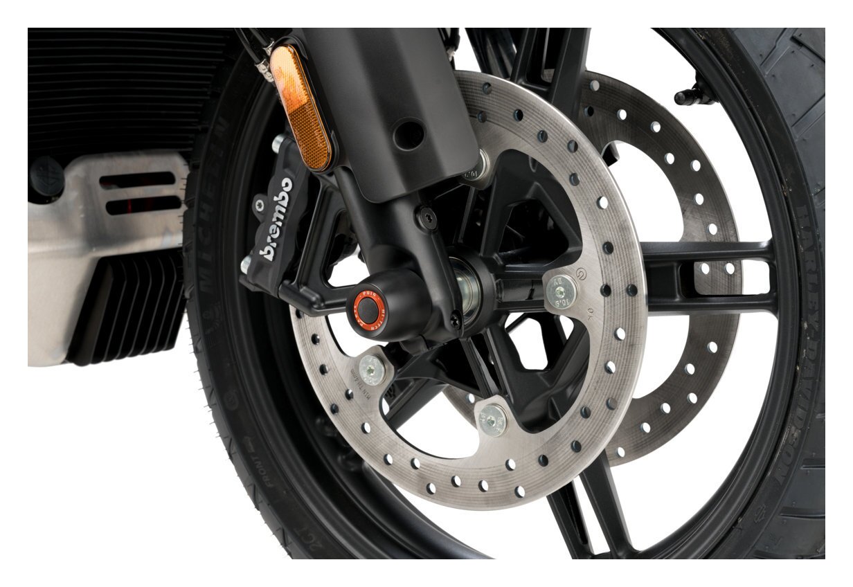 Puig PHB19 Front Axle Sliders Harley Davidson Pan America 2021-2025 ...