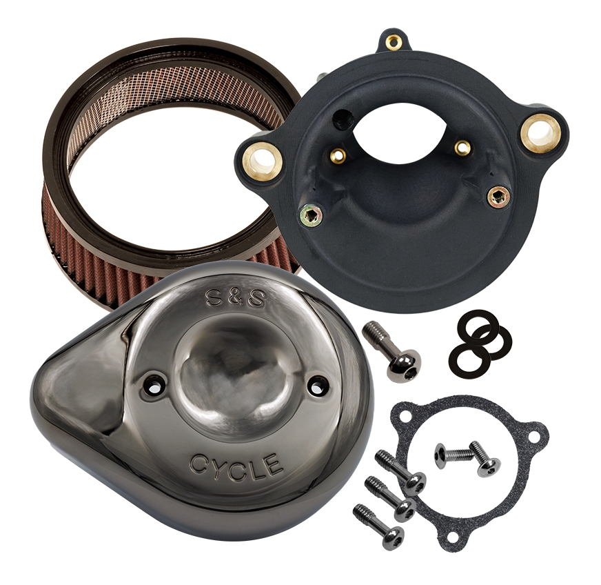 S&S Cycle Stealth Air Cleaner Kit For Harley CVO 121VVT 2023-2025 ...