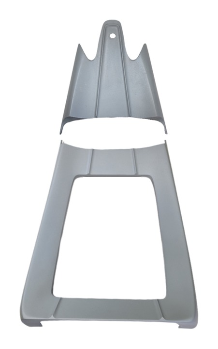 Paul Yaffe Swoop Chin Spoiler For Mini Monkey Engine Guards For Harley ...