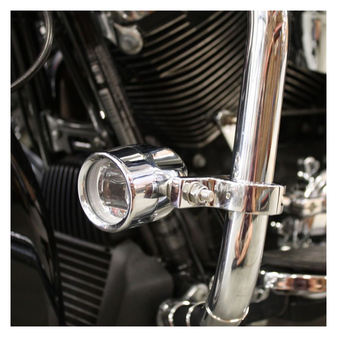 Custom Dynamics ProBEAM LED Halo Fog Lights For Harley | JPCycles.com
