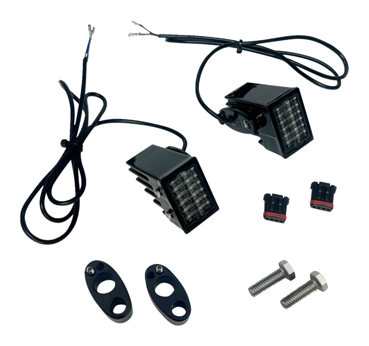 Custom Dynamics Rear Strut Mount LED Turn Signals For Harley | JPCycles.com