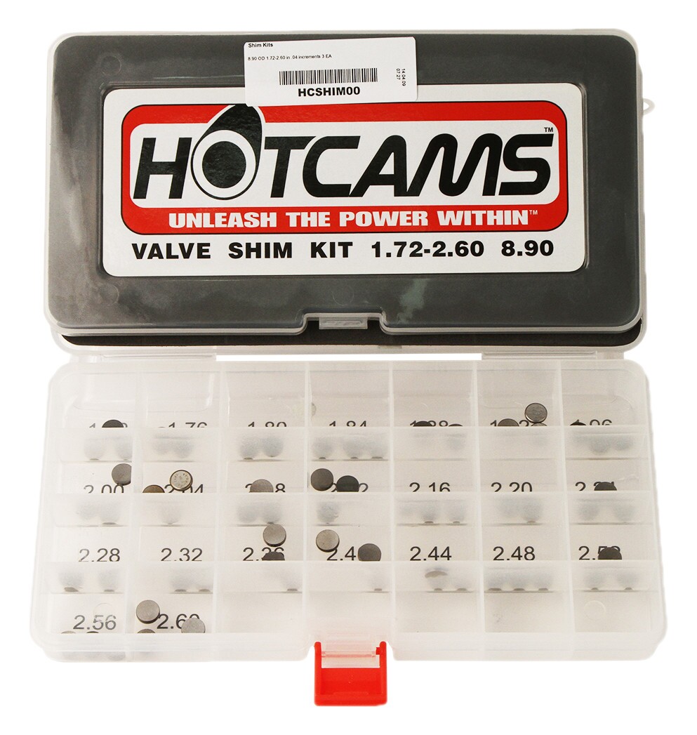 Hot Cams Valve Shim Kit KTM 250 / 350 / 450 / 500 / 505 2007-2017 ...