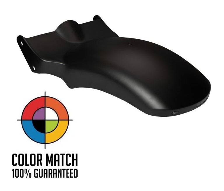 HogWorkz OE Color Matched Wide Bobber Rear Fender With LEDs For Harley ...