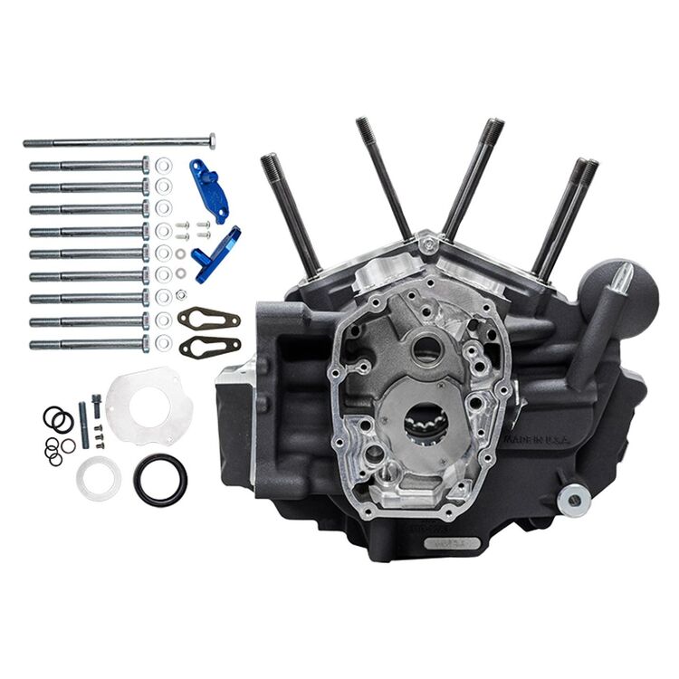 S&S Cycle MK-Series 4-1/2" Bore Engine Crankcase Assembly For Harley ...