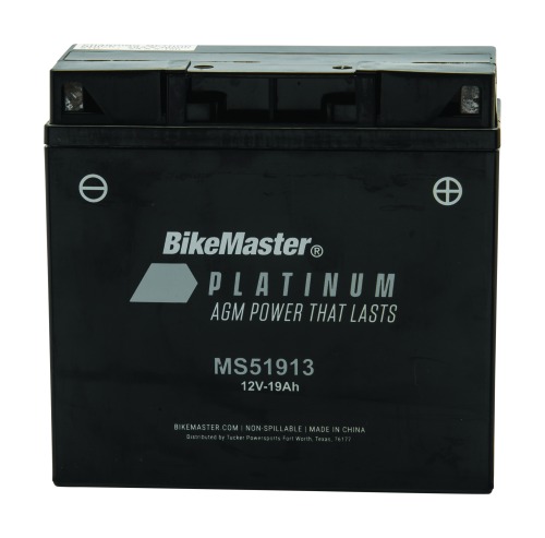BikeMaster MS51913 AGM Platinum II Battery | JPCycles.com
