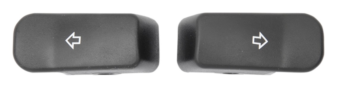 Drag Specialties Turn Signal Switch Extension Caps For Harley 2012-2022 ...
