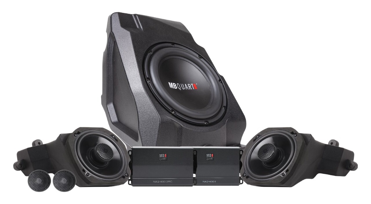 MB Quart Stage 3 Audio Kit Polaris Ride Command RZR 2020-2024 ...