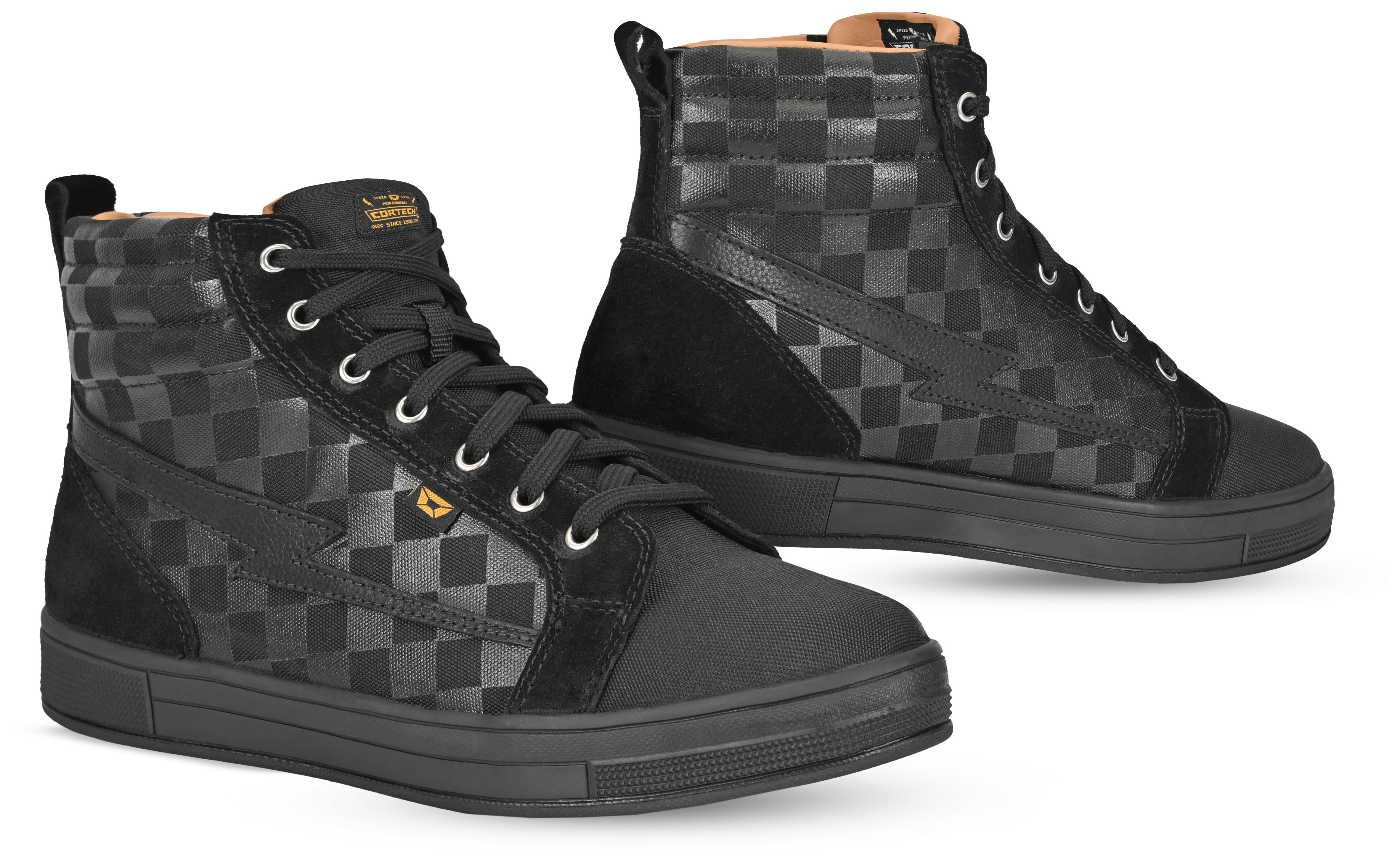 Cortech Slayer Checkered Women's Shoes | JPCycles.com