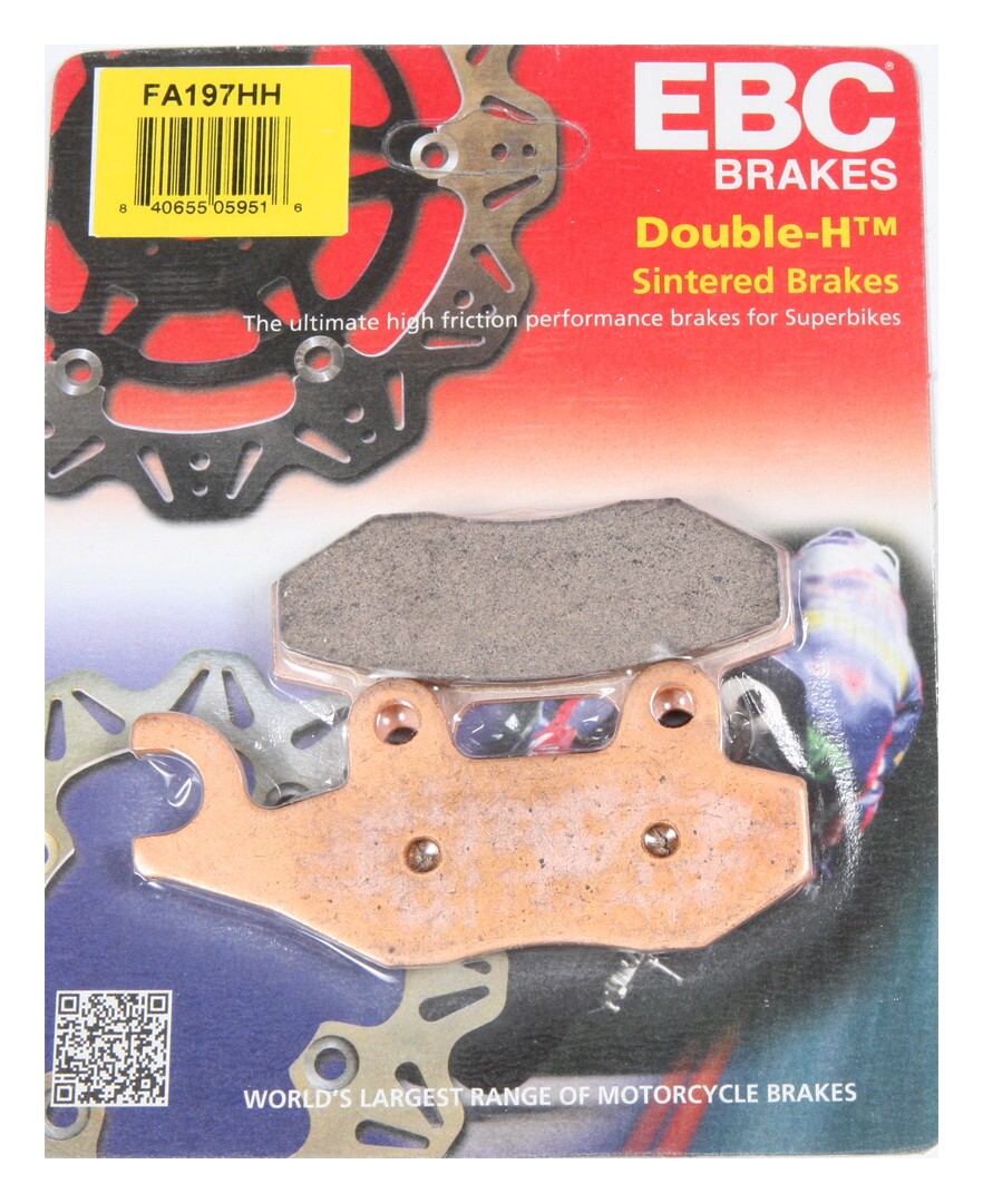 EBC FA197HH Double-H Sintered Front Brake Pads | JPCycles.com