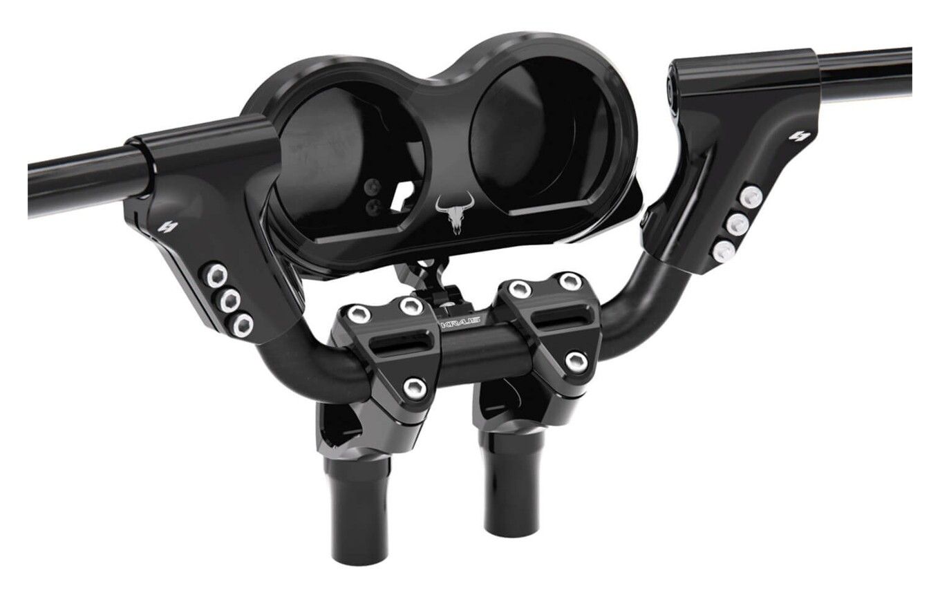 Kraus Open Road Bar & Riser Kit For Harley Road Glide 2015-2025 ...