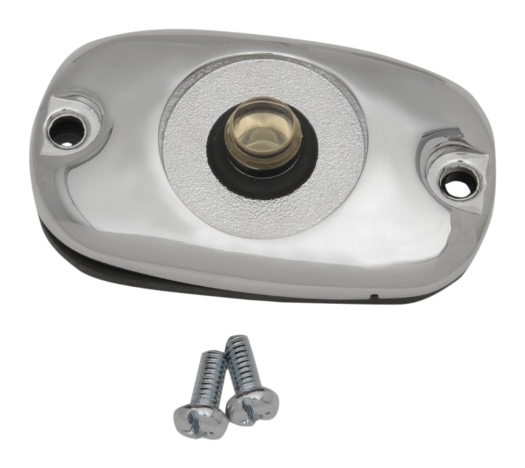 Drag Specialties Rear Master Cylinder Cover For Harley Touring ...