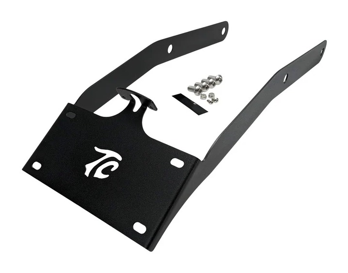 TC Bros License Plate Relocation Bracket For Harley Softail | JPCycles.com