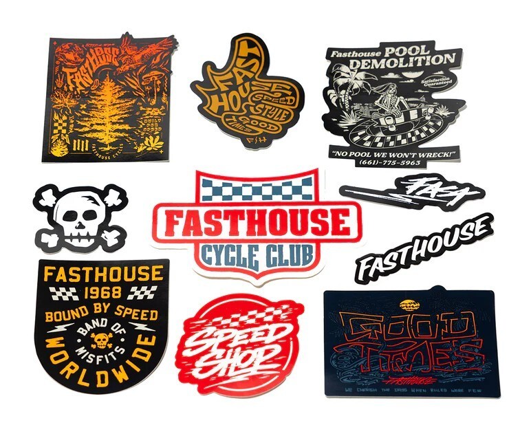Fasthouse Lifestyle Decal Set | JPCycles.com