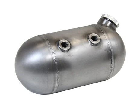 TC Bros 5" Round Pill Style Chopper Oil Tank | JPCycles.com