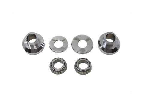 V-Twin Mfg. 3 Degree Raked Fork Neck Cup Kit For Harley FX / FLH / FXST ...