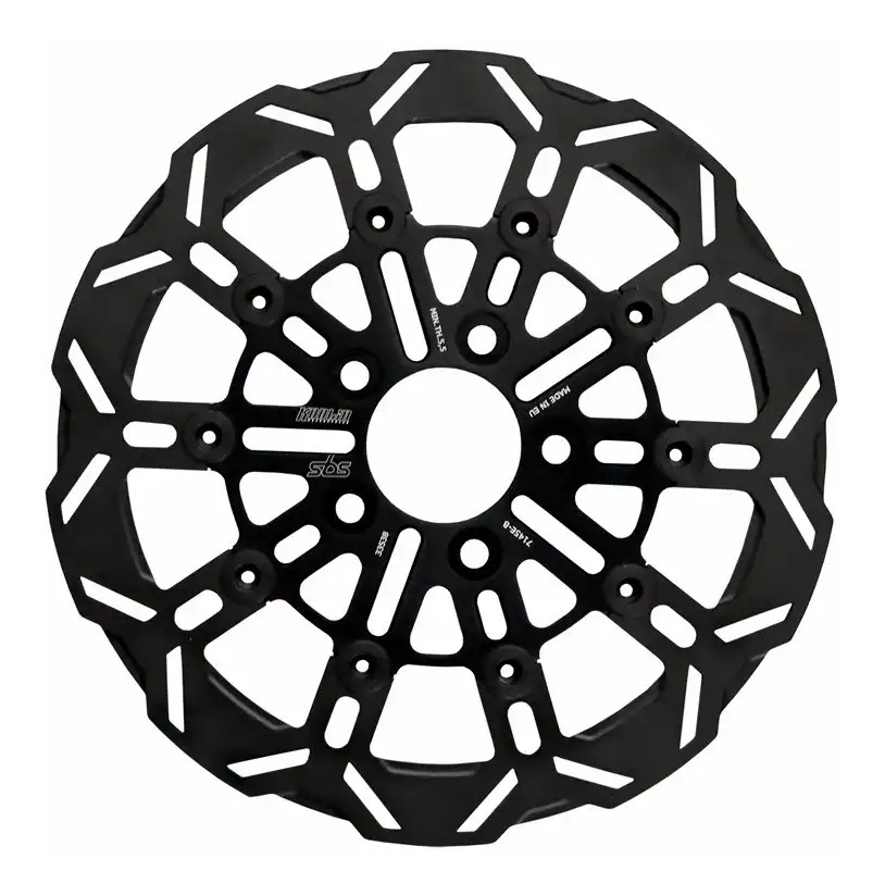 Kodlin USA By SBS 10-Spoke Rear Rotor For Harley 2000-2026 | JPCycles.com