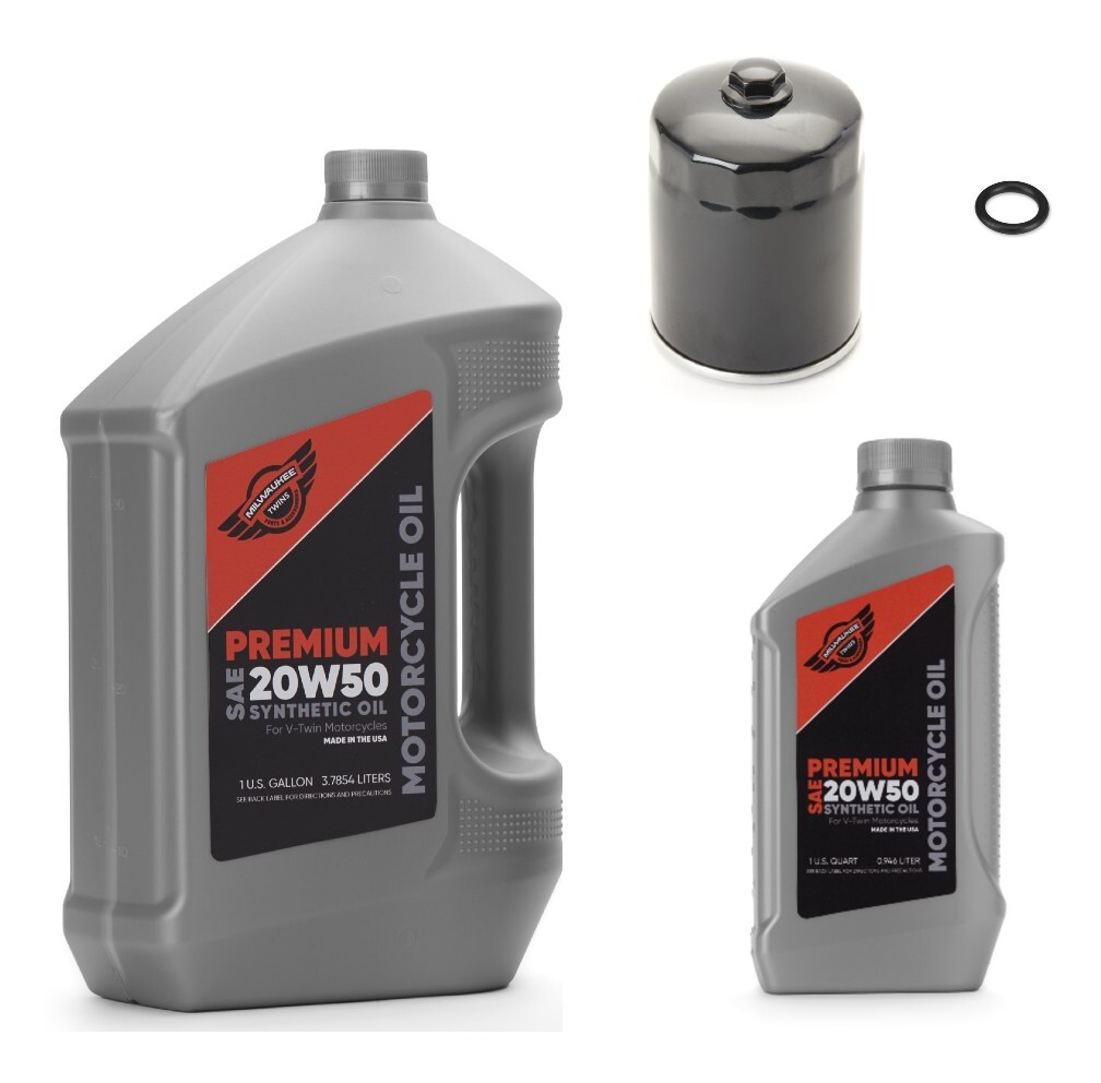 Milwaukee Twins Engine Only Oil Change Kit For Harley Milwaukee-Eight ...
