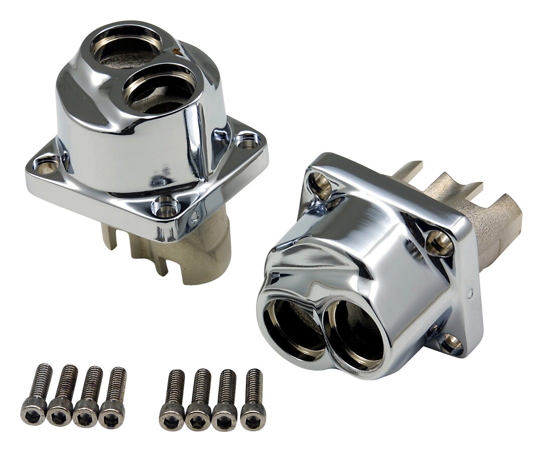 HardDrive Parts Front & Rear Lifter Block For Harley EVO Big Twin 1984 ...