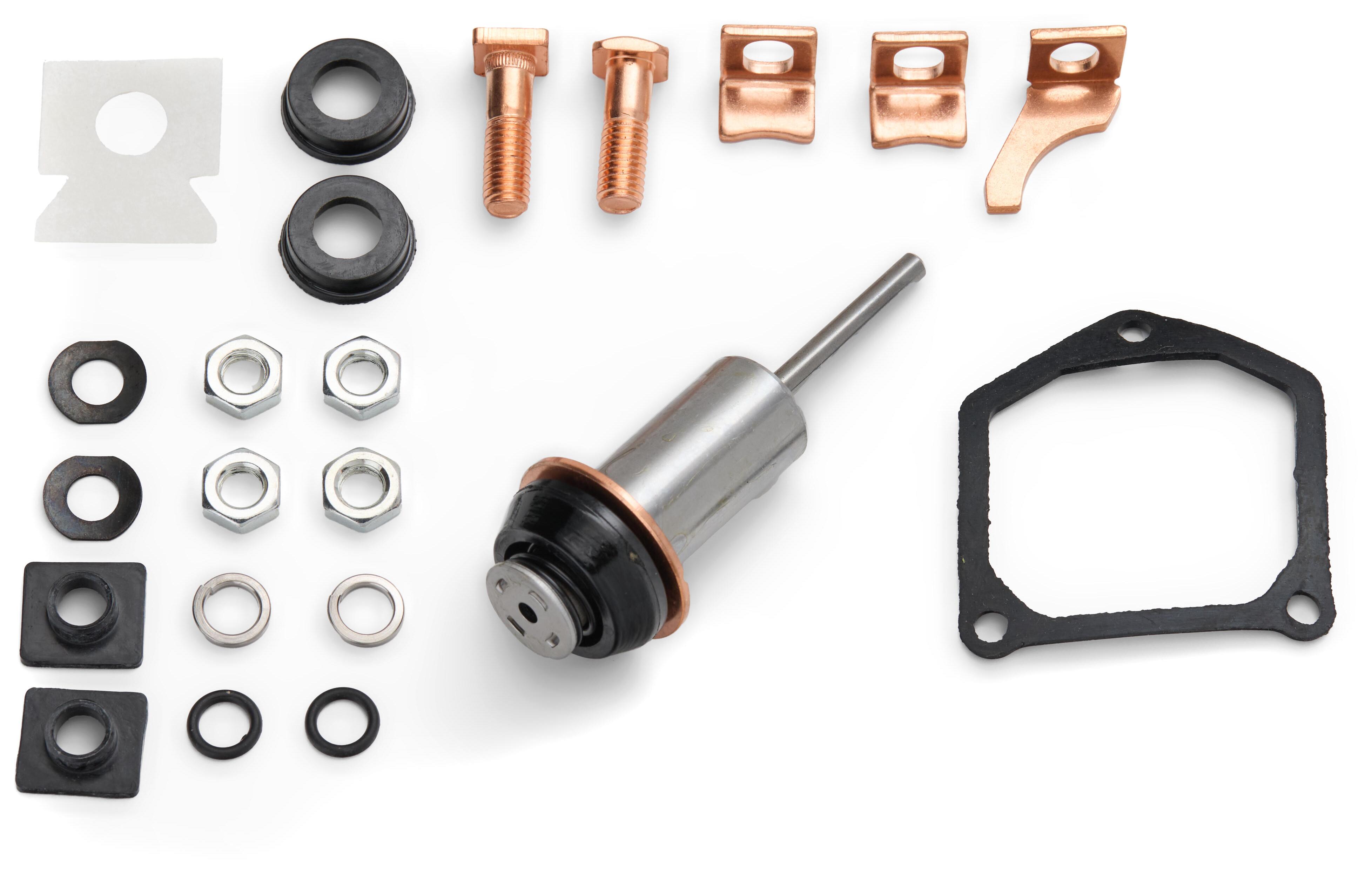 Milwaukee Twins Starter Solenoid Rebuild Kit For Harley 1989-2006 ...