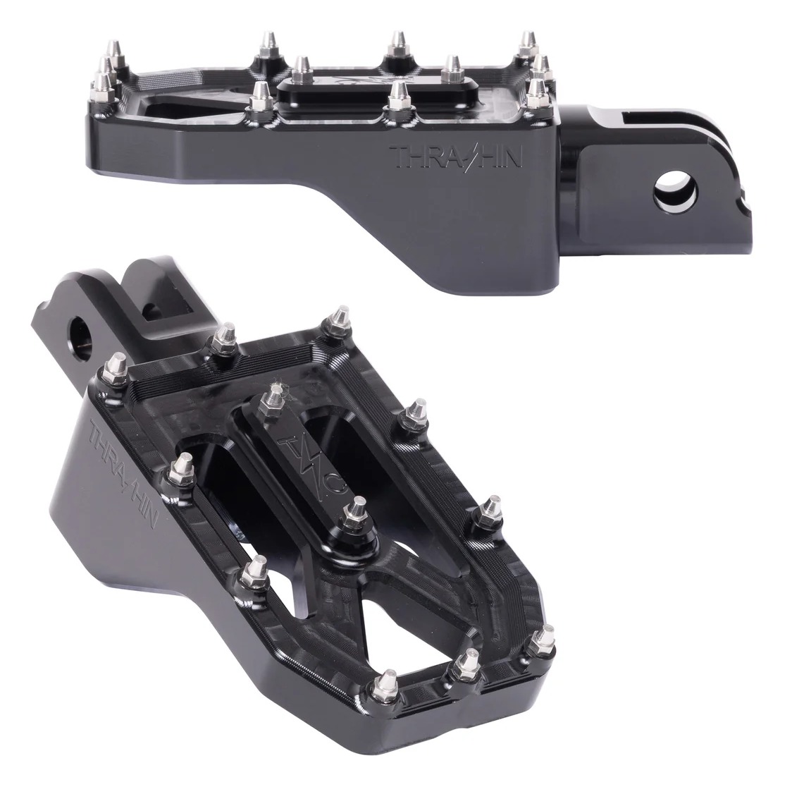 Thrashin Supply Co Aggressor Driver Foot Pegs For Harley Softail 2018 ...